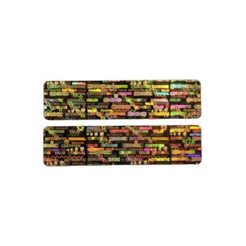 TamperColor®, Tamper-Evident Security Label Seal Sticker, Circle, 1 ...